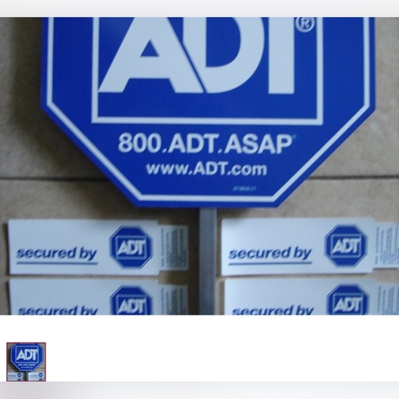 security systems | Other | Adt Lawn Sign With 4 Stickers New | Poshmark